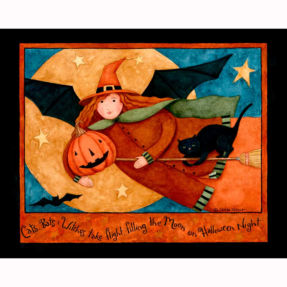 Cats, Bats and Witches - Night Light Designs