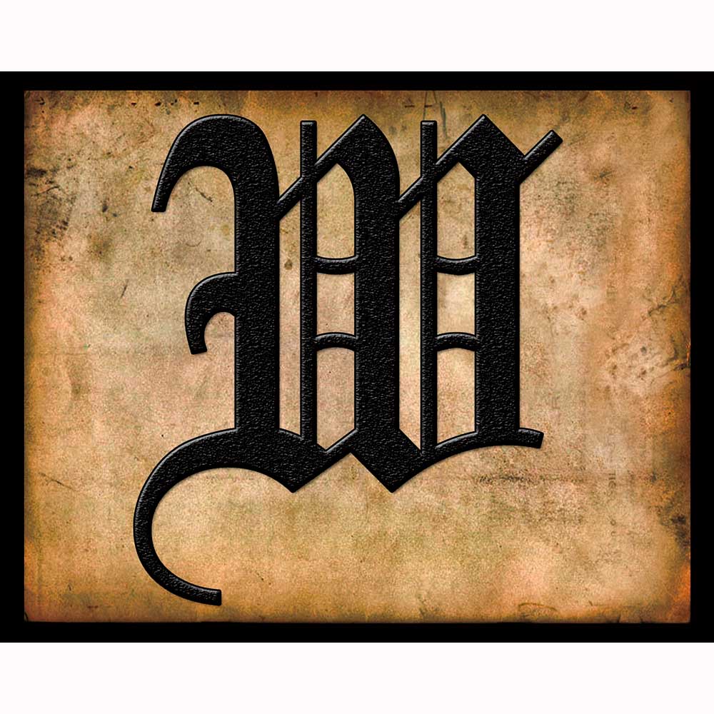 Olde English W - Night Light Designs