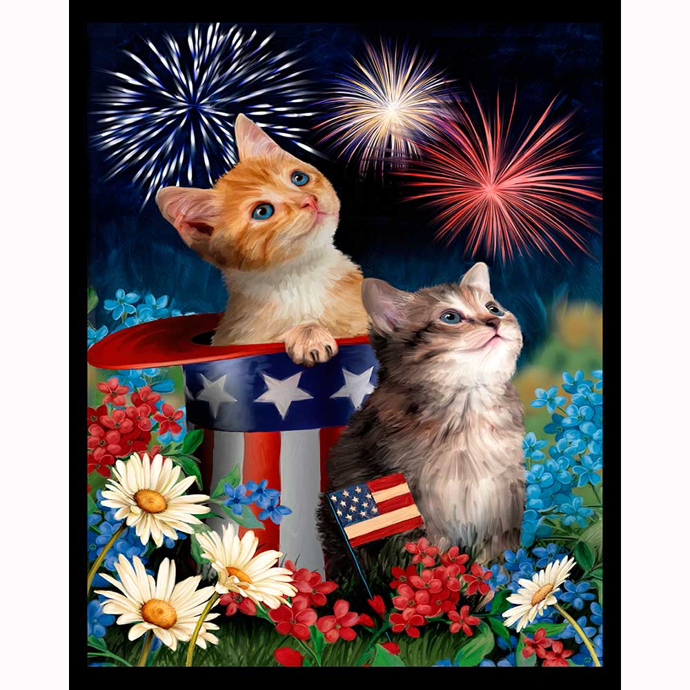 Patriotic Kittens