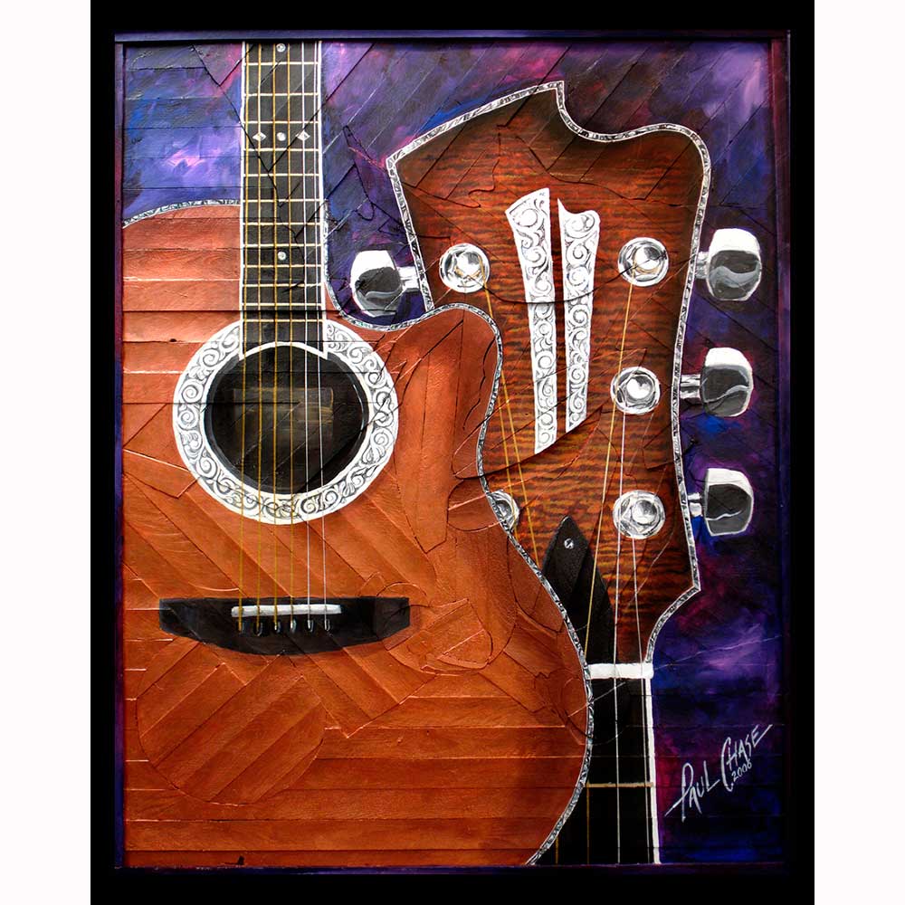 Stringed Copper Collage - Night Light Designs