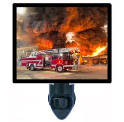 Fire in Progress - Night Light Designs