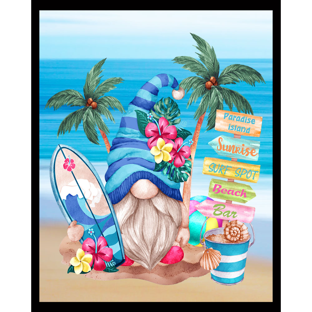 Summer Beach Gnome - Night Light Designs