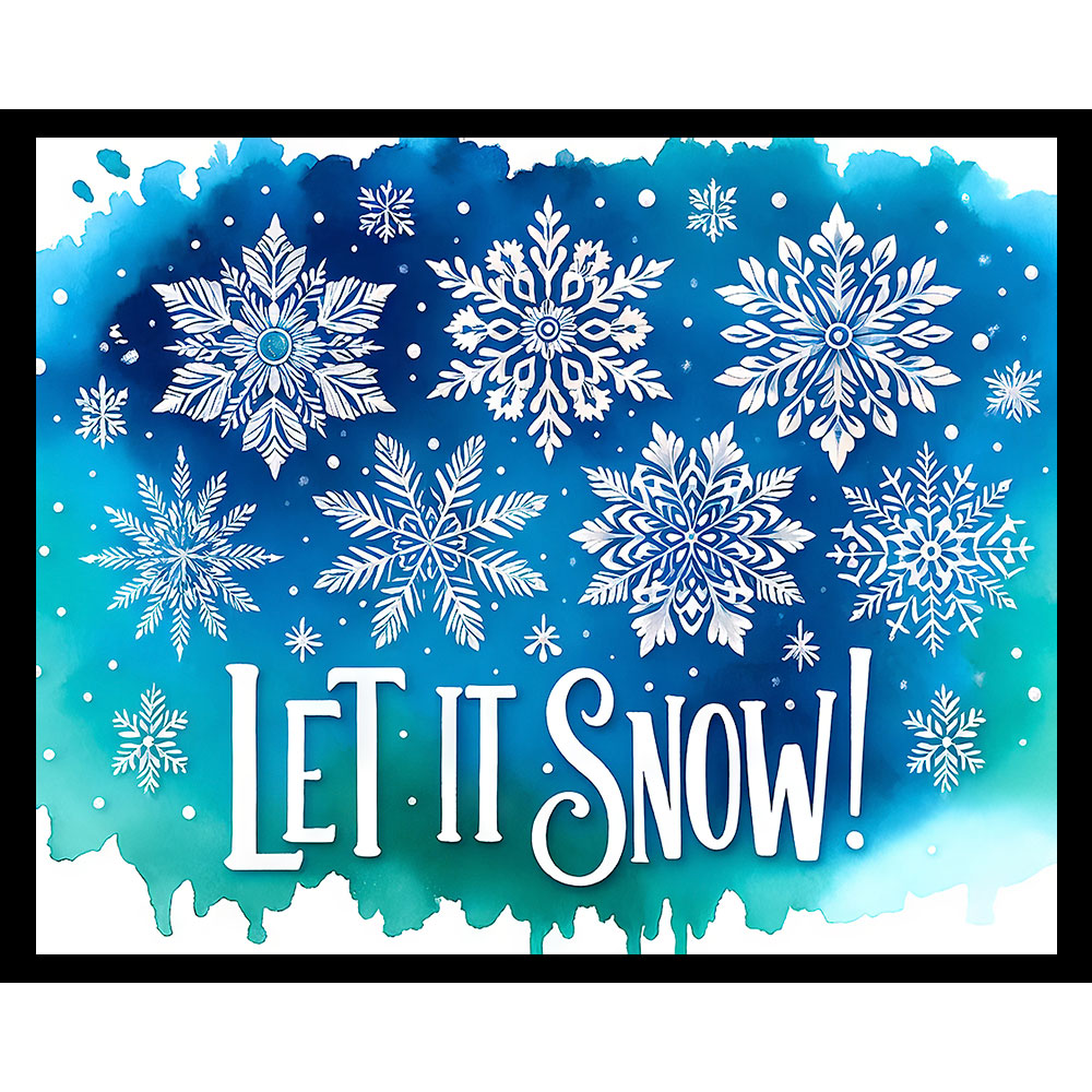 Let it Snow Winter - Night Light Designs