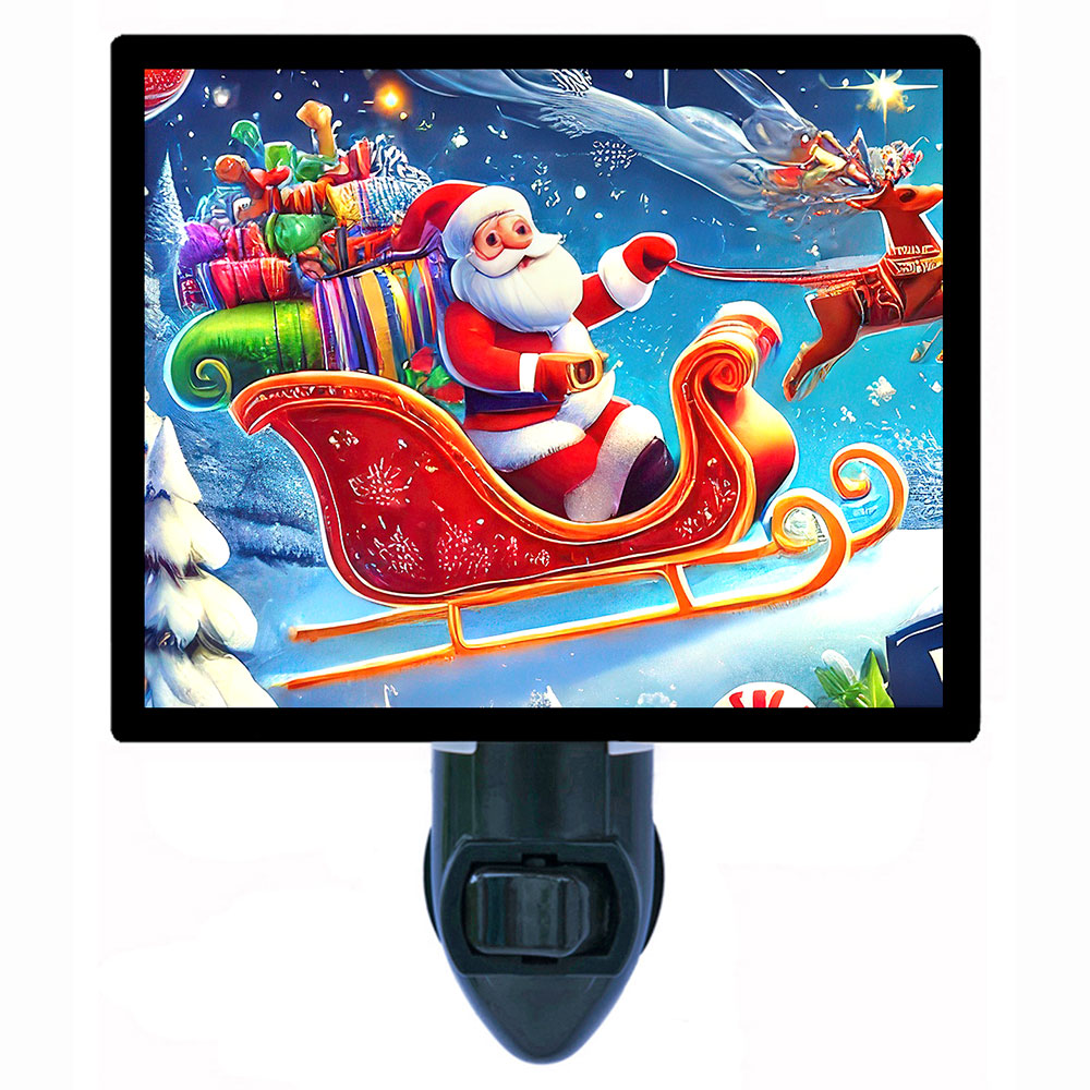 Santa's Sleigh - Night Light Designs