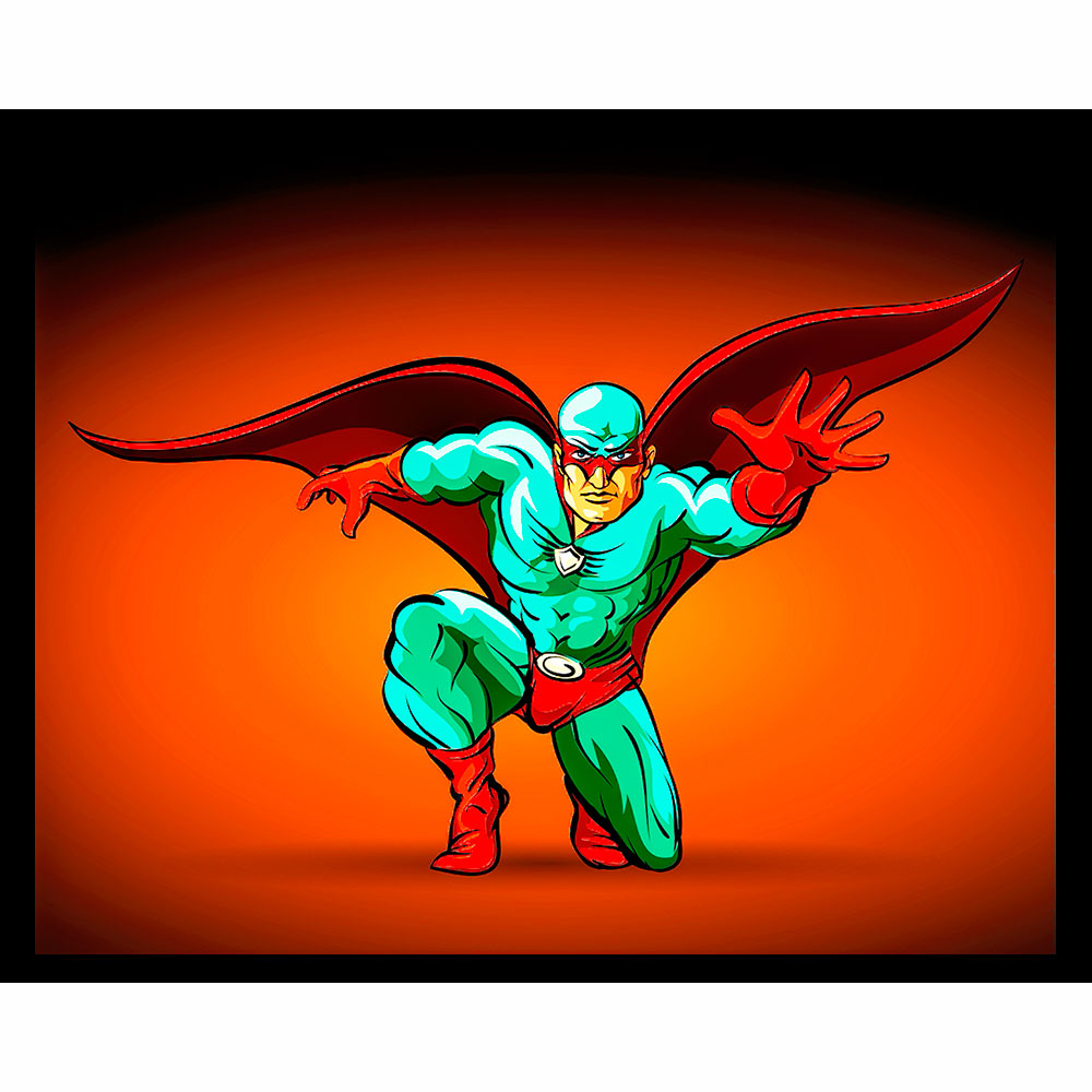 Super Hero - Night Light Designs