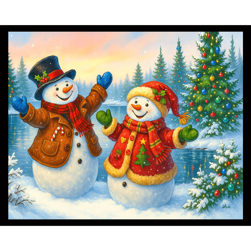 Christmas Lake - Night Light Designs