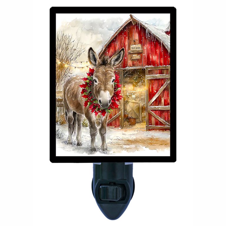Christmas Donkey - Night Light Designs